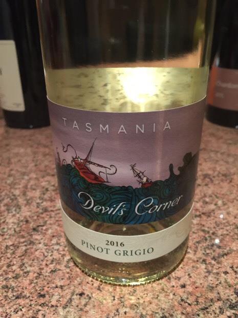 2015 Devil's Corner Pinot Grigio, Australia, Tasmania, Tamar Valley ...