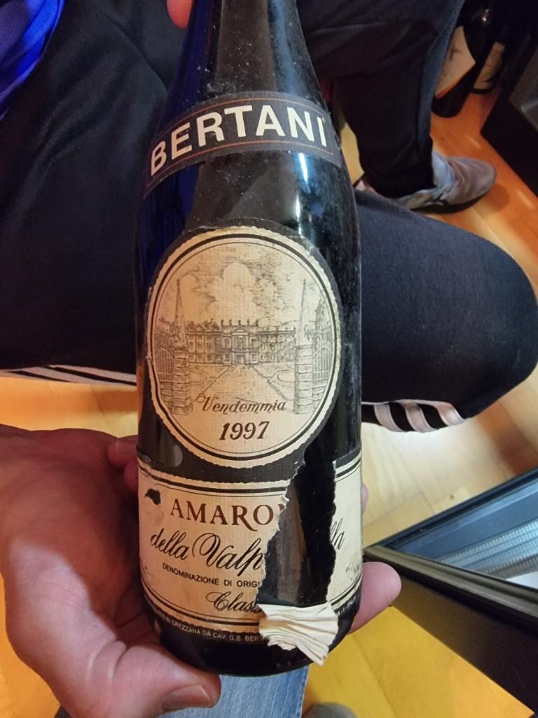 1995 Bertani Recioto della Valpolicella Classico Superiore Amarone ...