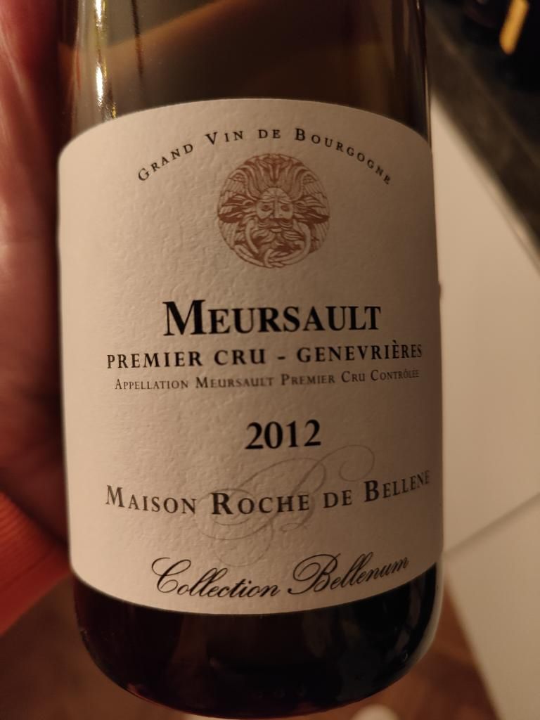 2020 Maison Roche de Bellene Meursault 1er Cru Les Genevrières, France ...