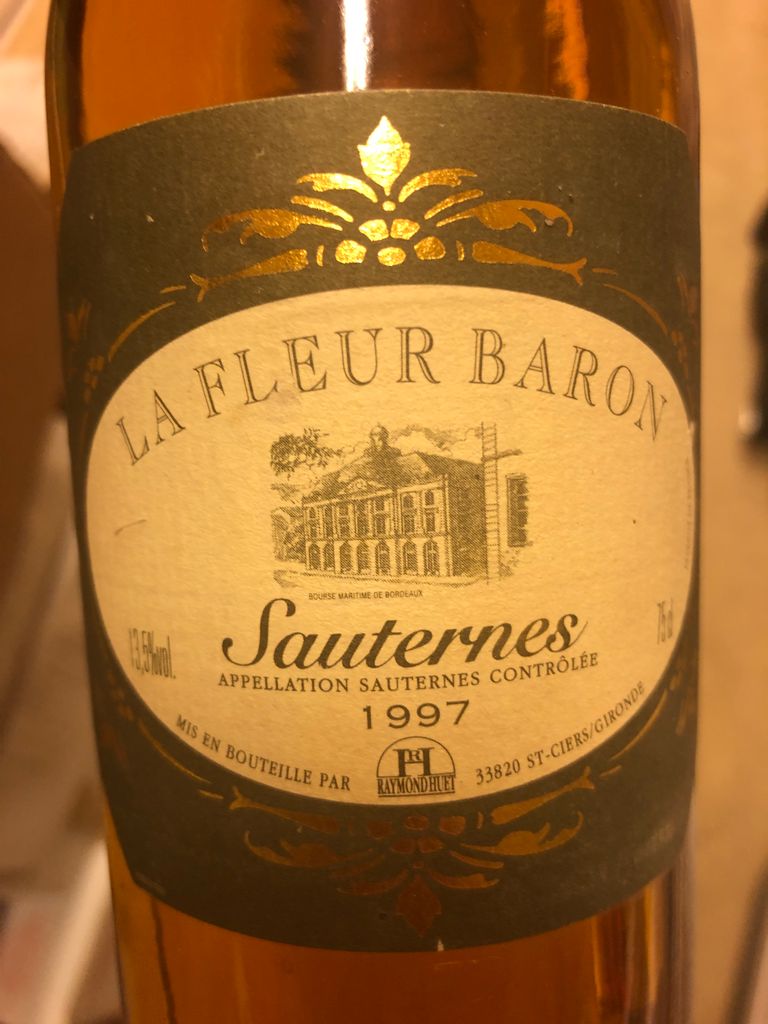 1996 Château La Fleur Baron, France, Bordeaux, Sauternais, Sauternes - CellarTracker