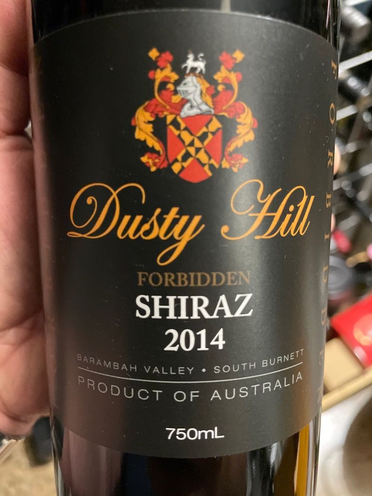 2020 Dusty Hill Wines Shiraz, Australia, Queensland, South Burnett ...