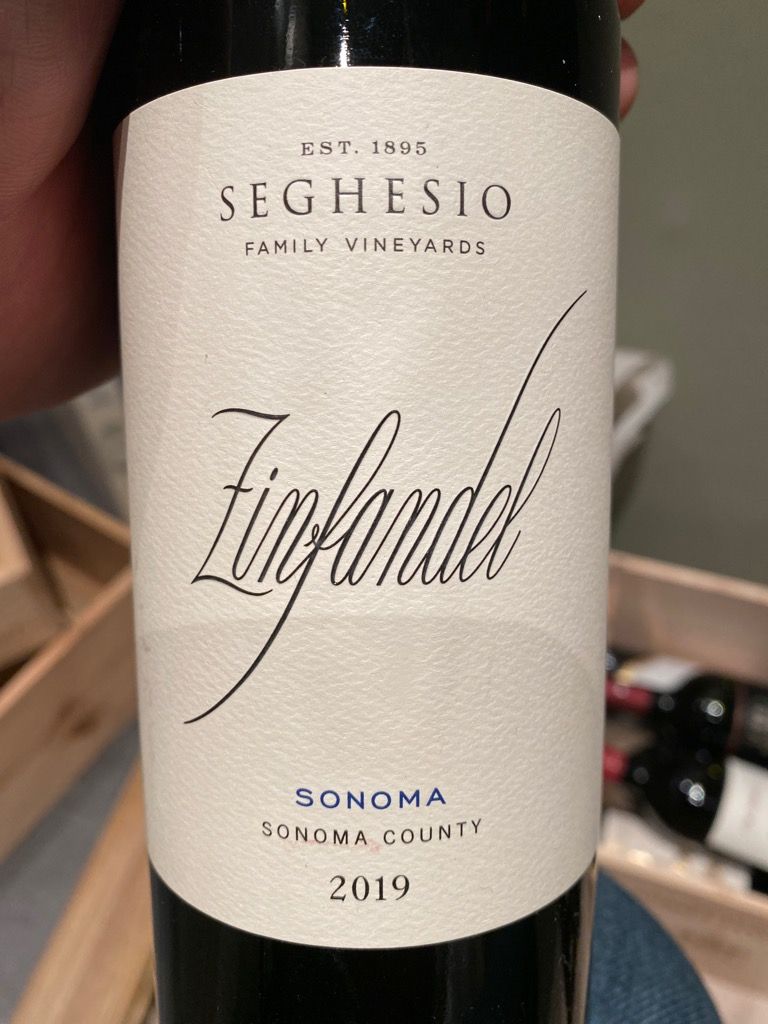 2019 Seghesio Family Vineyards Montafi, USA, California, Sonoma County ...
