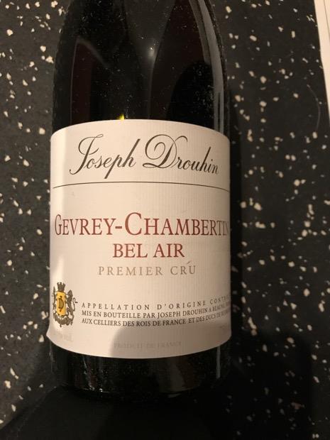 2015 Joseph Drouhin Gevrey-Chambertin 1er Cru Bel-Air, France, Burgundy ...