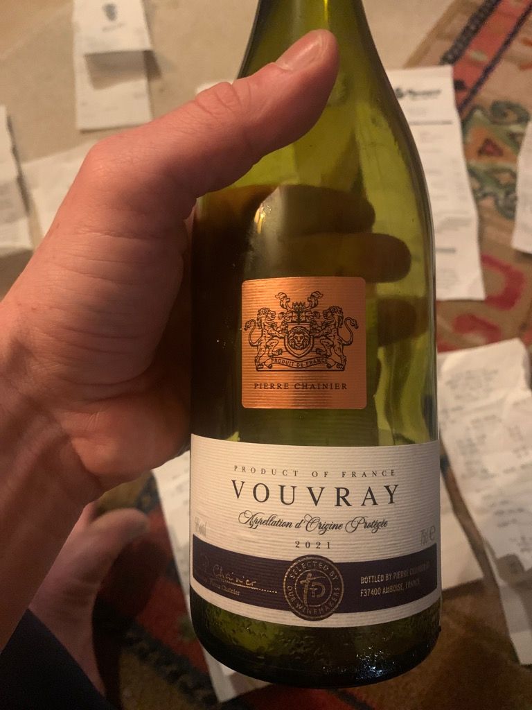 2021 Pierre Chainier Vouvray, France, Loire Valley, Touraine, Vouvray ...