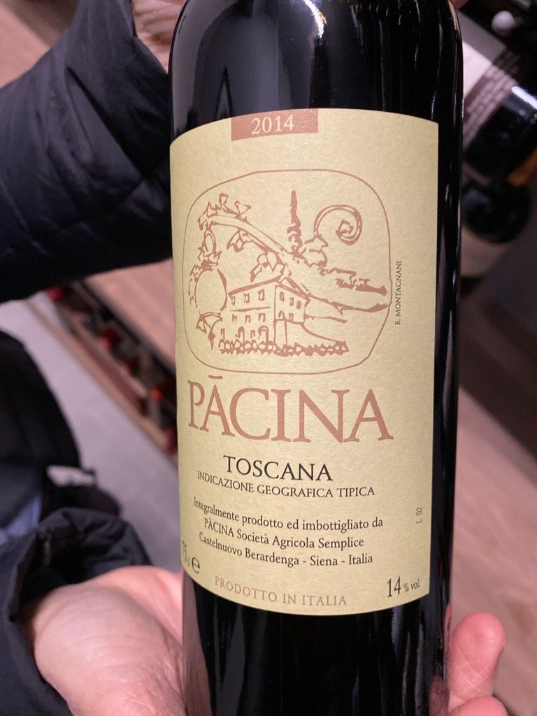 2014 Pacina Pacina Toscana IGT, Italy, Tuscany, Toscana IGT - CellarTracker