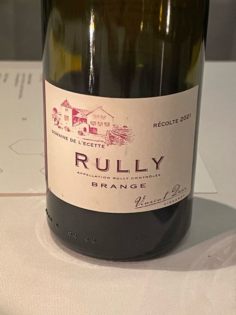 2021 Domaine De L'Ecette Rully Brange, France, Burgundy, Côte ...