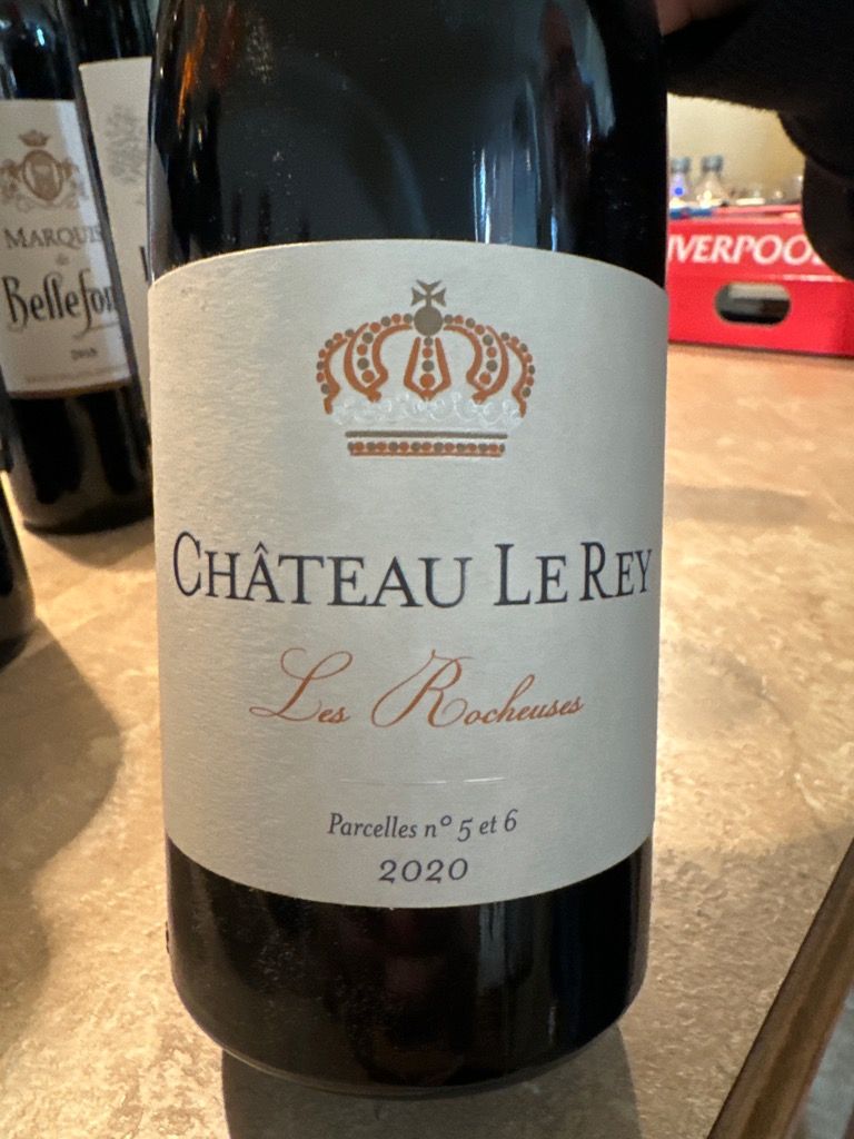 2020 Château Le Rey Les Rocheuses Parcelles 5 & 6, France, Bordeaux ...