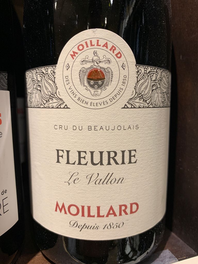2020 Moillard Fleurie Le Vallon, France, Burgundy, Beaujolais, Fleurie - CellarTracker