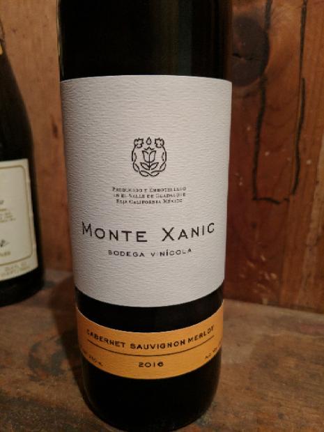 2016 Monte Xanic Cabernet Sauvignon Merlot, Mexico, Baja California ...