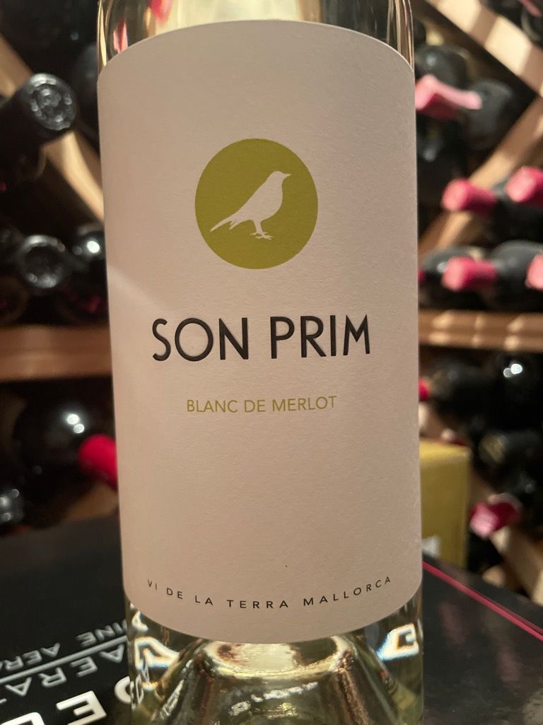2013 Son prim Blanc de Merlot, Spain, Balearic Islands, Vi de La Tierra ...
