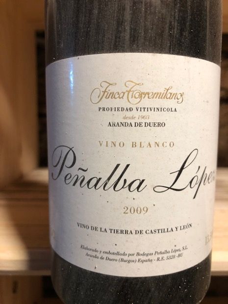 2009 Bodegas Peñalba López Blanco Finca Torremilanos, Spain, Castilla y ...