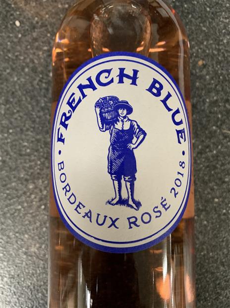 2018 French Blue Bordeaux Rosé, France, Bordeaux, Bordeaux Rosé ...