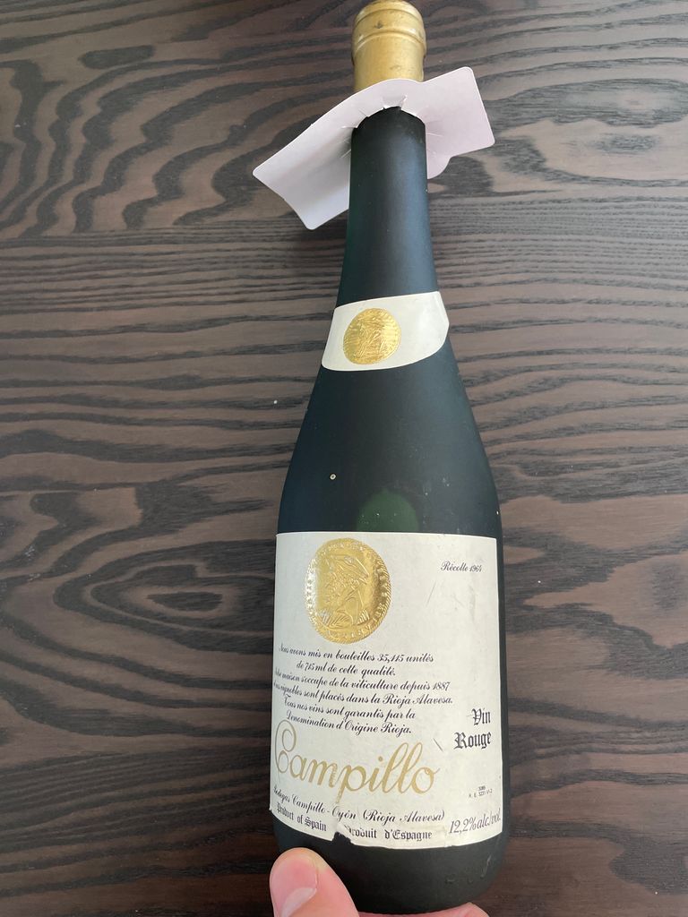 1964 Bodegas Campillo Rioja Crianza, Spain, La Rioja, Rioja - CellarTracker