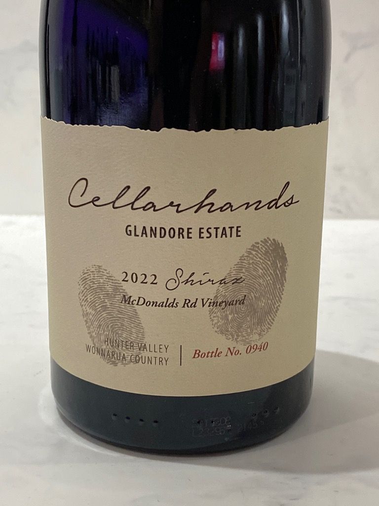 2024 Glandore Estate Cellarhands Shiraz, Australia, New South Wales ...
