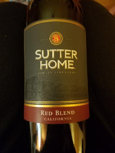 NV Sutter Home Winery Red Wine California, USA, California - CellarTracker