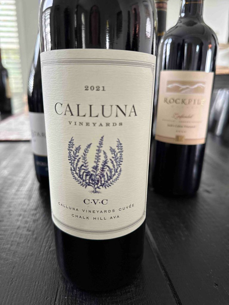 2021 Calluna Vineyards Cuvée "CVC", USA, California, Sonoma County ...