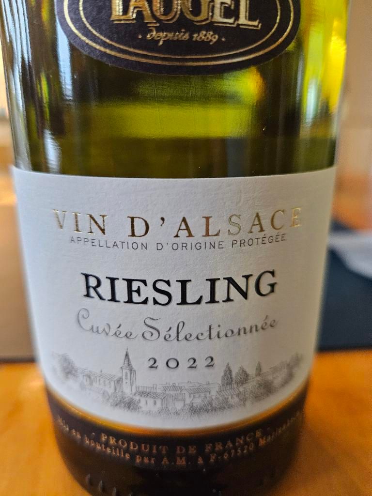 2022 Laugel Riesling Cuvée Sélectionnée, France, Alsace - CellarTracker