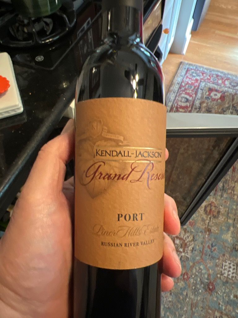 2009 Kendall-Jackson Grand Reserve Port Piner Hills Estate, USA ...