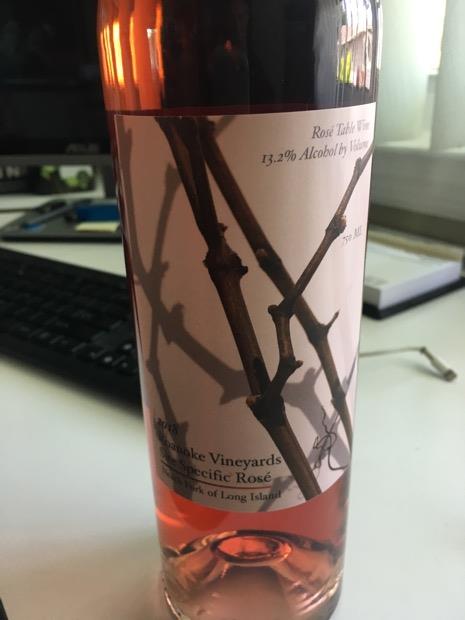 2018 Roanoke Vineyards Site Specific Rose, USA, New York, Long Island ...
