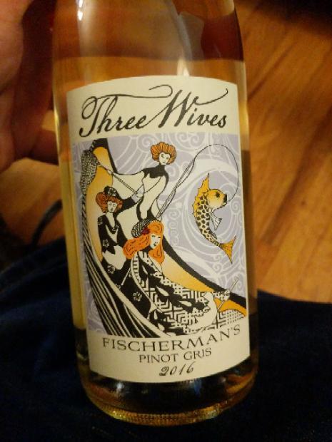 2016 Remy Wines Pinot Gris Three Wives, USA, Oregon, Southern Oregon ...