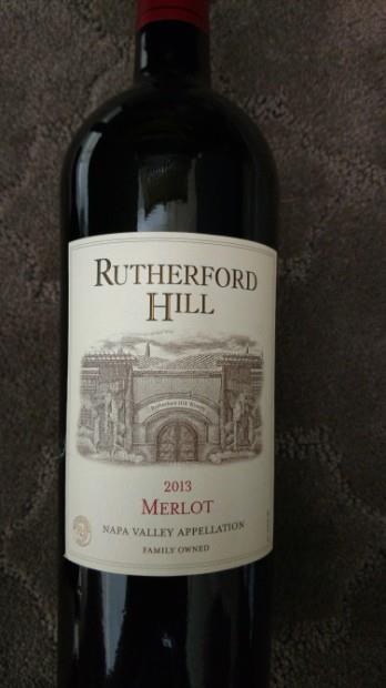 2012 Rutherford Hill Merlot Anniversary, USA, California, Napa Valley ...