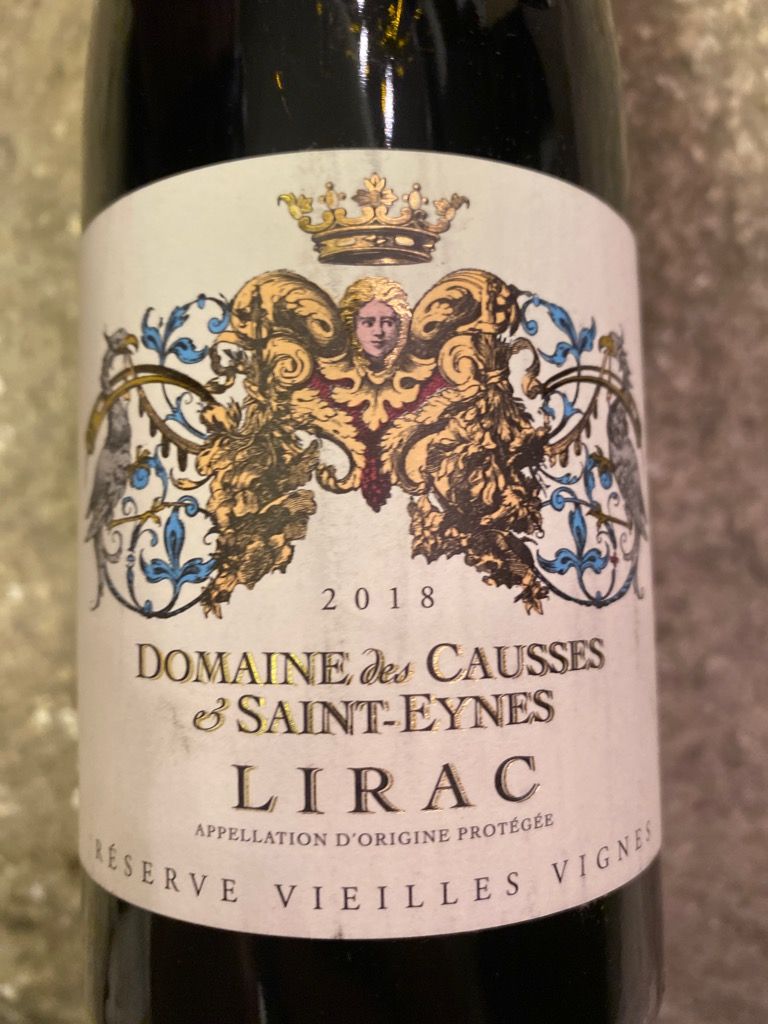 2021 Domaine des Causses et Saint Eynes Lirac Réserve Vieilles Vignes ...