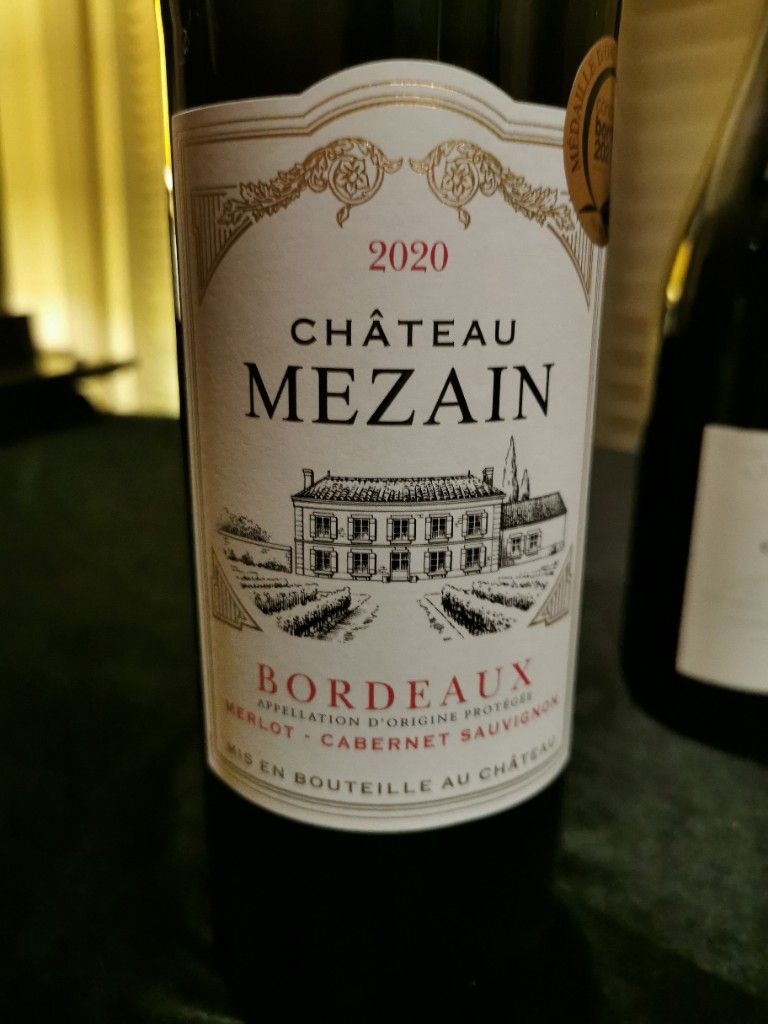 2020 Château Mezain, France, Bordeaux - CellarTracker
