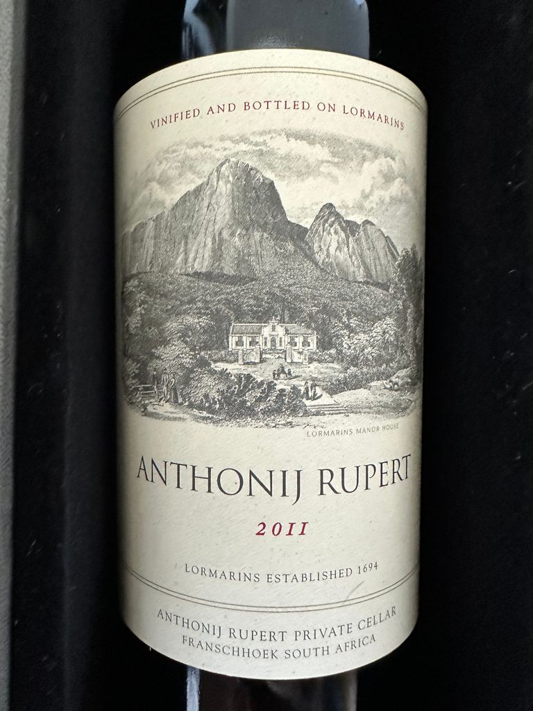 2012 Anthonij Rupert Anthonij Rupert Blend, South Africa, Coastal ...