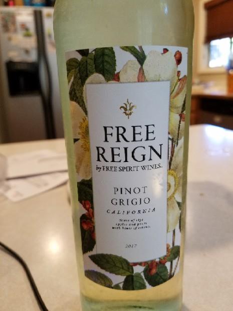 2017 Free Spirit Wines Pinot Grigio Free Reign, USA, California ...