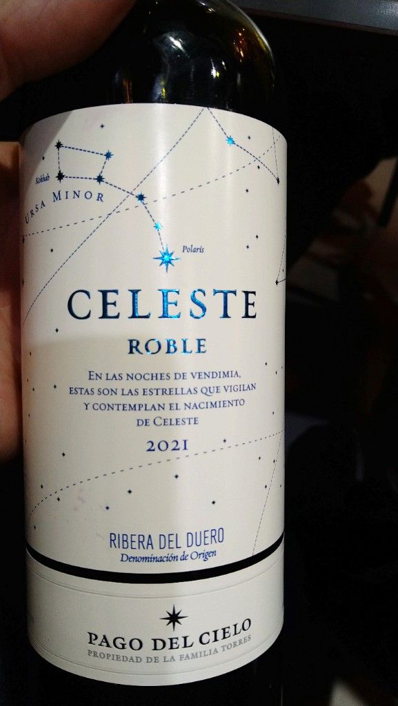 2021 Torres Ribera del Duero Céleste Roble, Spain, Castilla y León ...