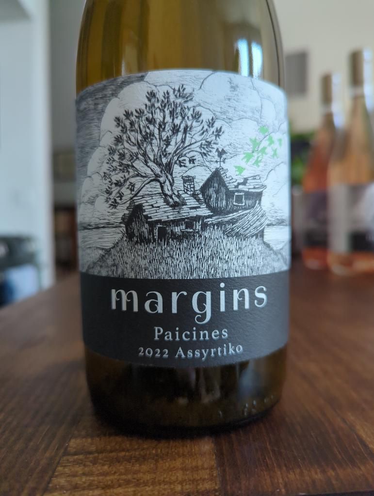 2021 Margins Assyrtiko Paicines Ranch Vineyard, USA, California ...