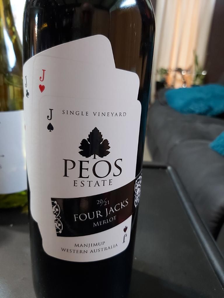 2021 Peos Estate Merlot Four Jacks, Australia, Western Australia, South ...