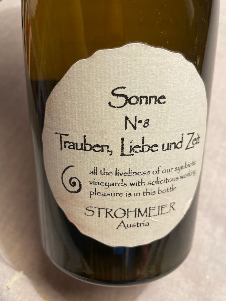 2019 Franz Strohmeier Trauben, Liebe und Zeit Sonne 8, Austria, Styria ...