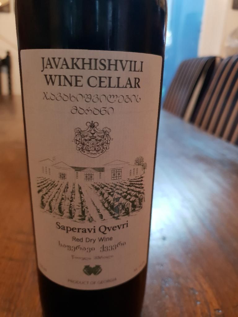 2017 Javakhishvili Wine Cellar Saperavi Qvevri, Georgia, Kakheti ...
