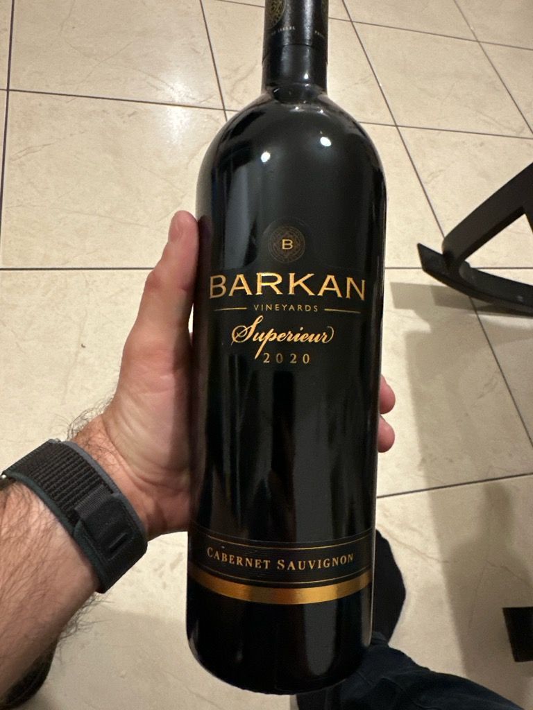 2020 Barkan Cabernet Sauvignon Supérieur, Israel, Galilee - CellarTracker