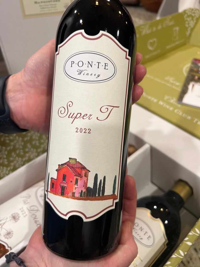 2021 Ponte Winery Super T Temecula Valley, USA, California, South Coast ...