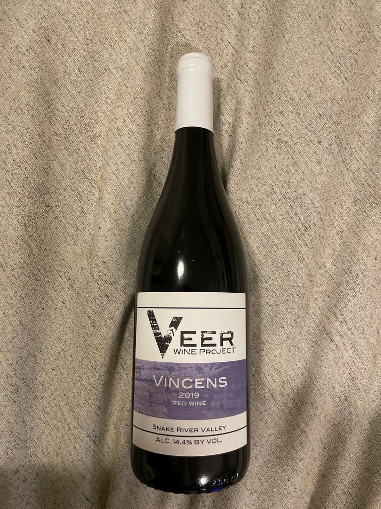 2019 Veer Wine Project Merlot Vincens, USA, Idaho, Snake River Valley ...