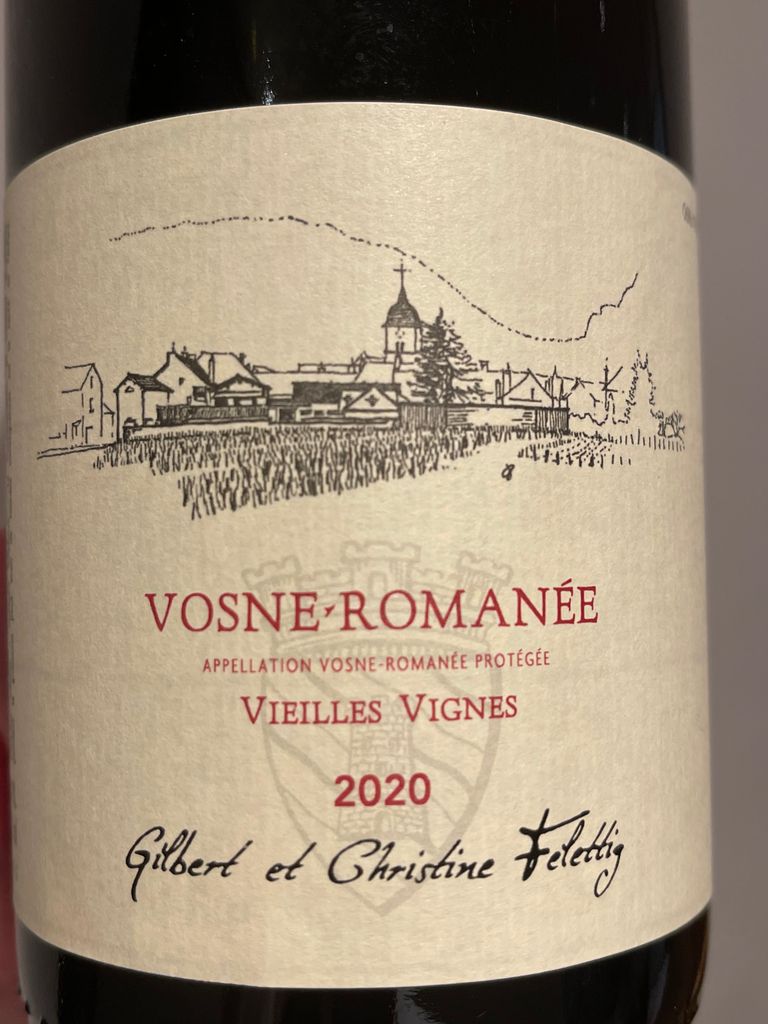2022 Gilbert et Christine Felettig Vosne-Romanée Vieilles Vignes ...
