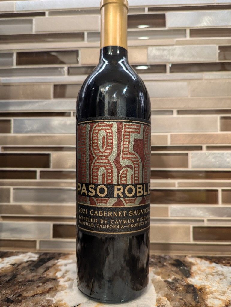 2021 Caymus Cabernet Sauvignon 1858 Paso Robles, USA, California, Central Coast, Paso Robles ...