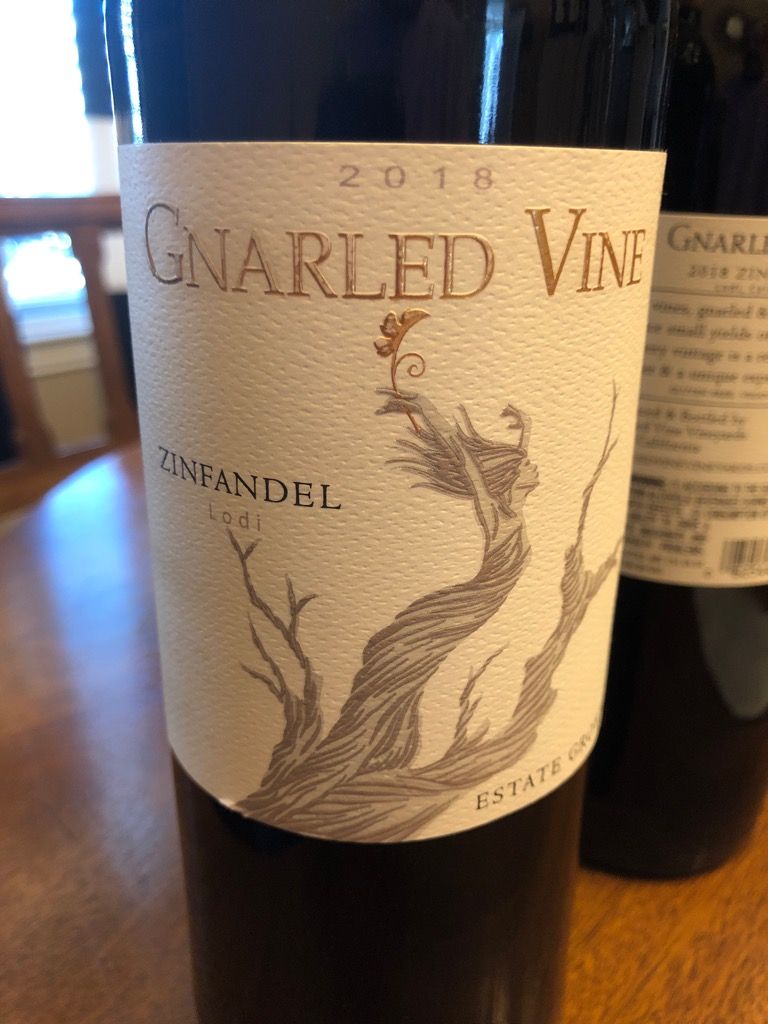 2020 Gnarled Vine Vineyards Zinfandel, USA, California, Central Valley ...