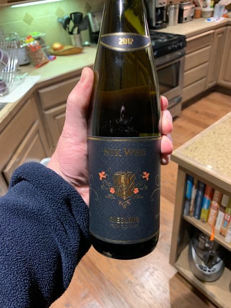 2017 Nik Weis / St. Urbans-Hof Riesling QbA, Germany, Mosel Saar Ruwer ...