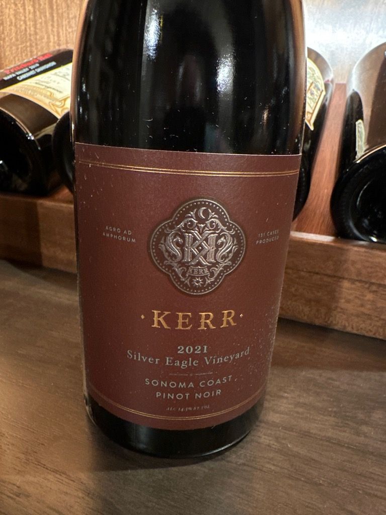 2021 Kerr Cellars Pinot Noir Silver Eagle Vineyard, USA, California ...