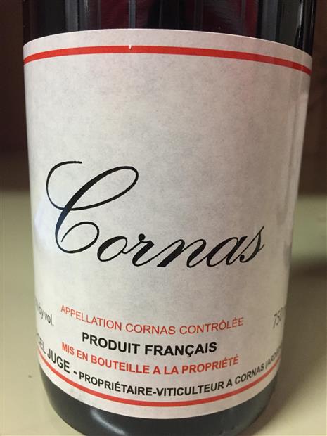 2013 Marcel Juge Cornas, France, Rhône, Northern Rhône, Cornas ...