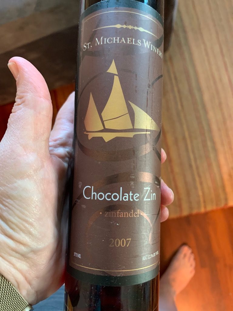2007 St. Michaels Winery Chocolate Zinfandel, USA, Maryland, Eastern ...