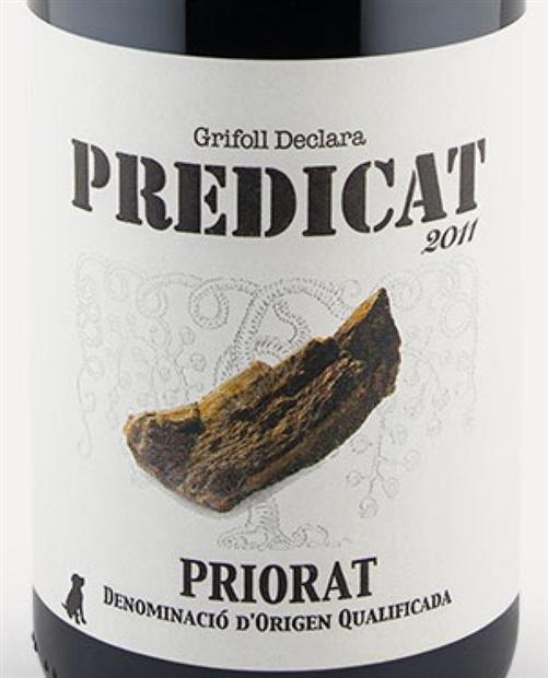 2011 Cellers Grifoll Declara Priorat Predicat, Spain, Catalunya ...