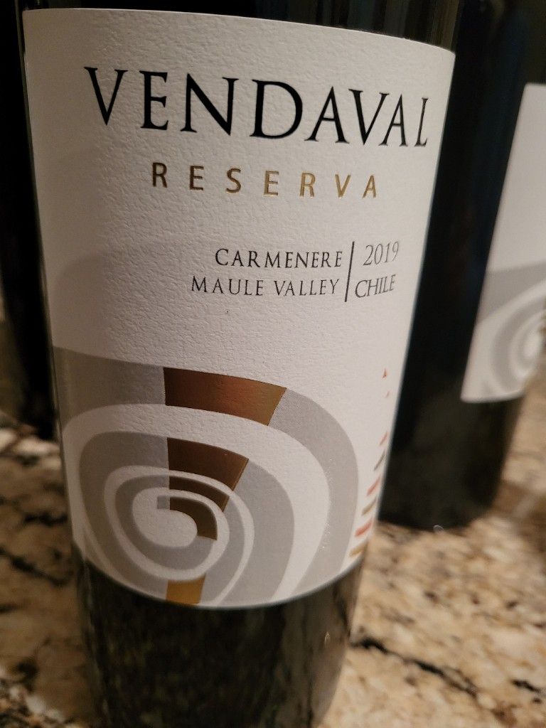 2019 Vendaval Carménère Gran Reserva, Chile, Rapel Valley, Colchagua ...