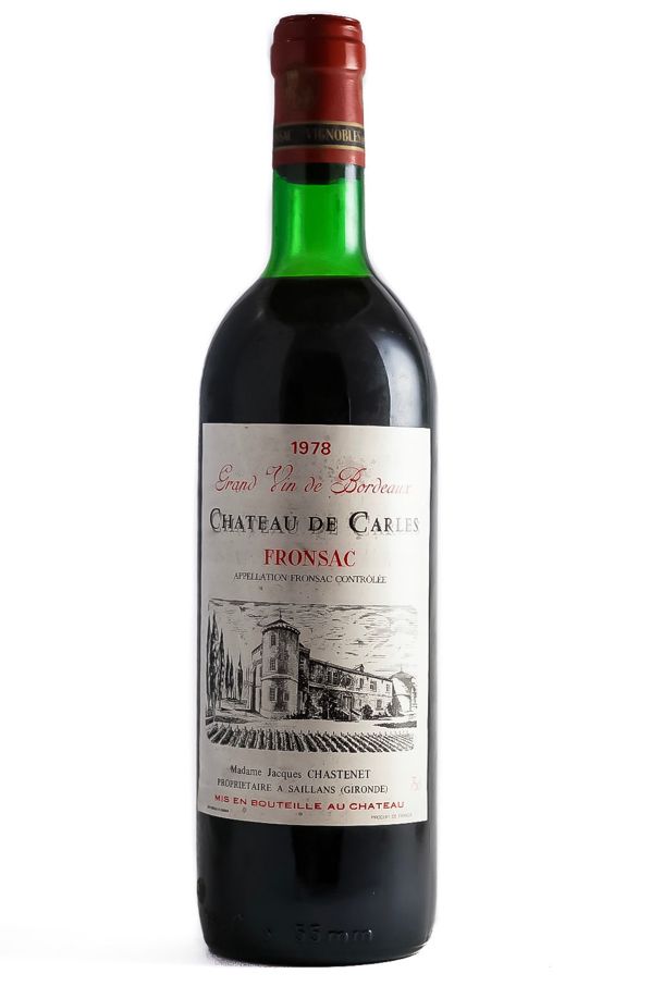 1970 Château de Carles, France, Bordeaux, Libournais, Fronsac ...