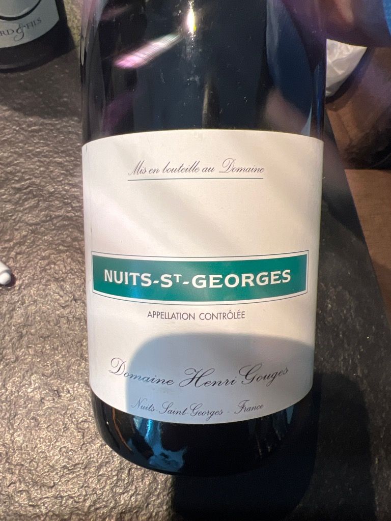 2012 Domaine Henri Gouges Nuits St. Georges, France, Burgundy, Côte de ...