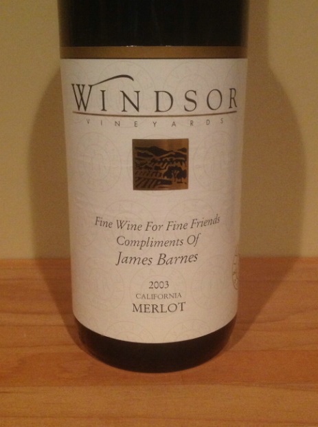 2006 Windsor Vineyards Merlot California, USA, California - CellarTracker