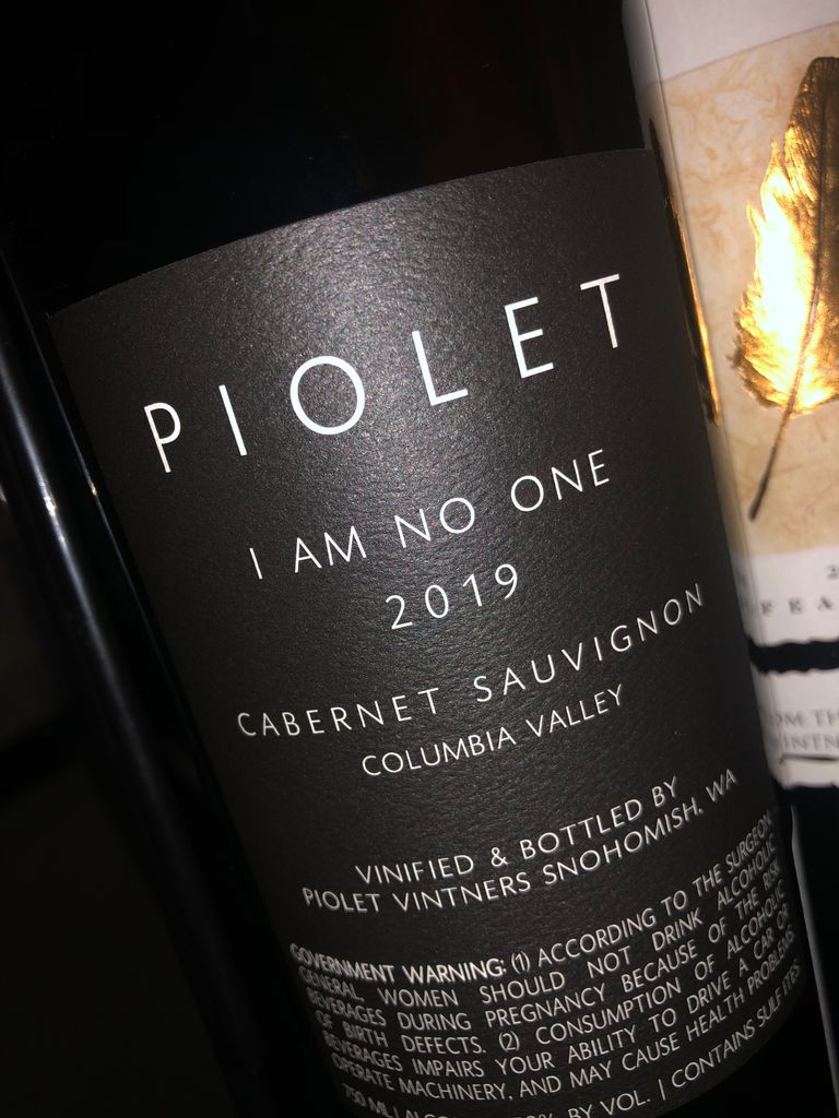 2019 Piolet Cabernet Sauvignon Red Mountain, USA, Washington, Columbia ...
